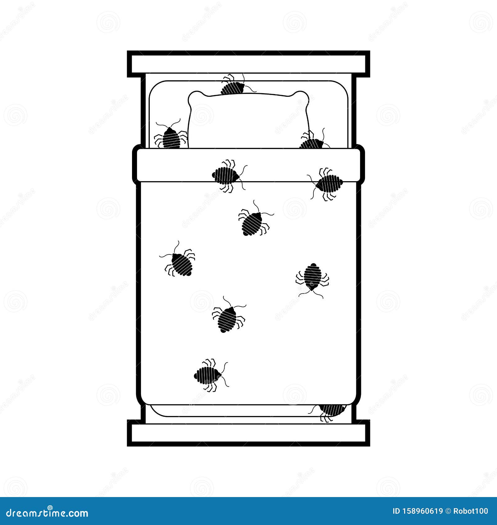 Insect Infested Hands Art For Streetwear Design Graphic Clip Art Vector ...