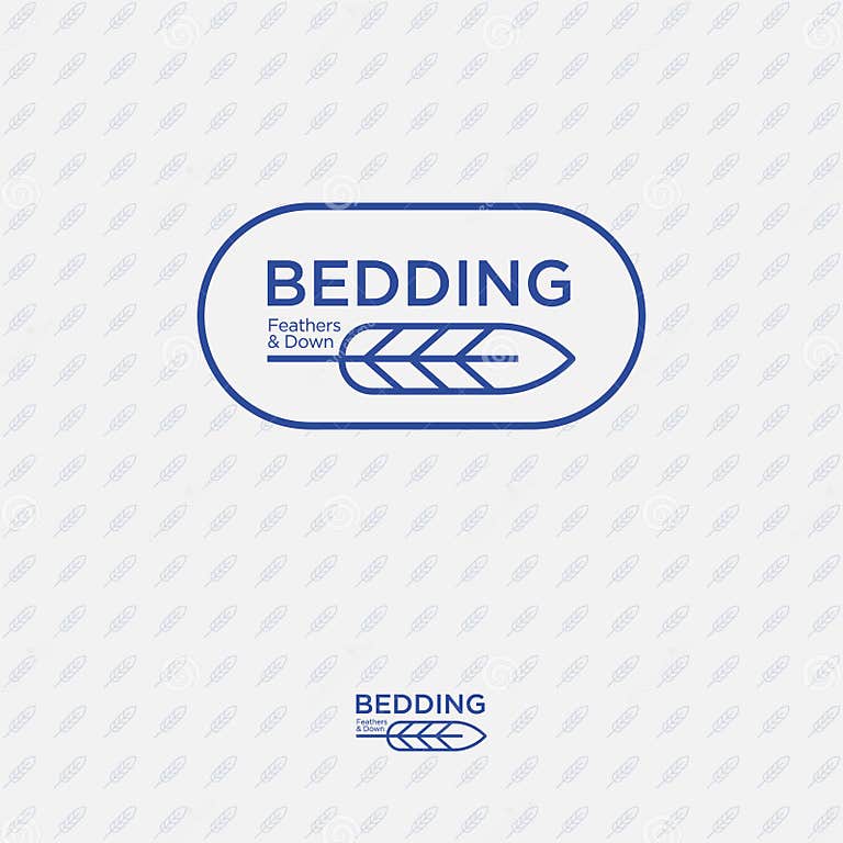 Bedding Logo. Bedding, Blankets and Pillows. Natural Feathers and Down ...