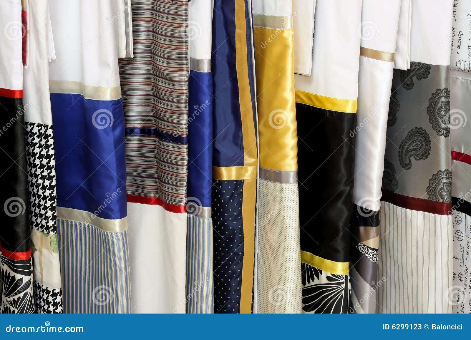 Bedding samples stock image. Image of silk, texture, pattern - 6299123