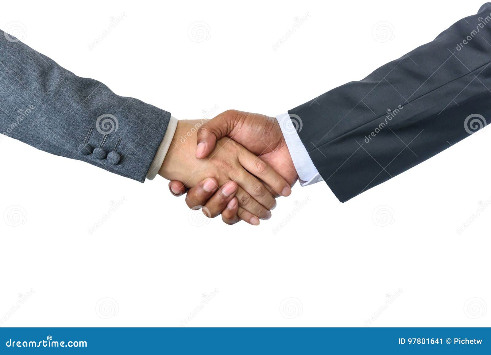 Bedrijfs Mensen Die Handen Schudden Stock Afbeelding - Image of ...