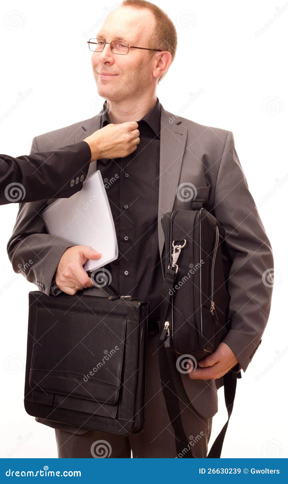 Bedrijfs Persoon stock afbeelding. Image of persoon, kleren - 26630239