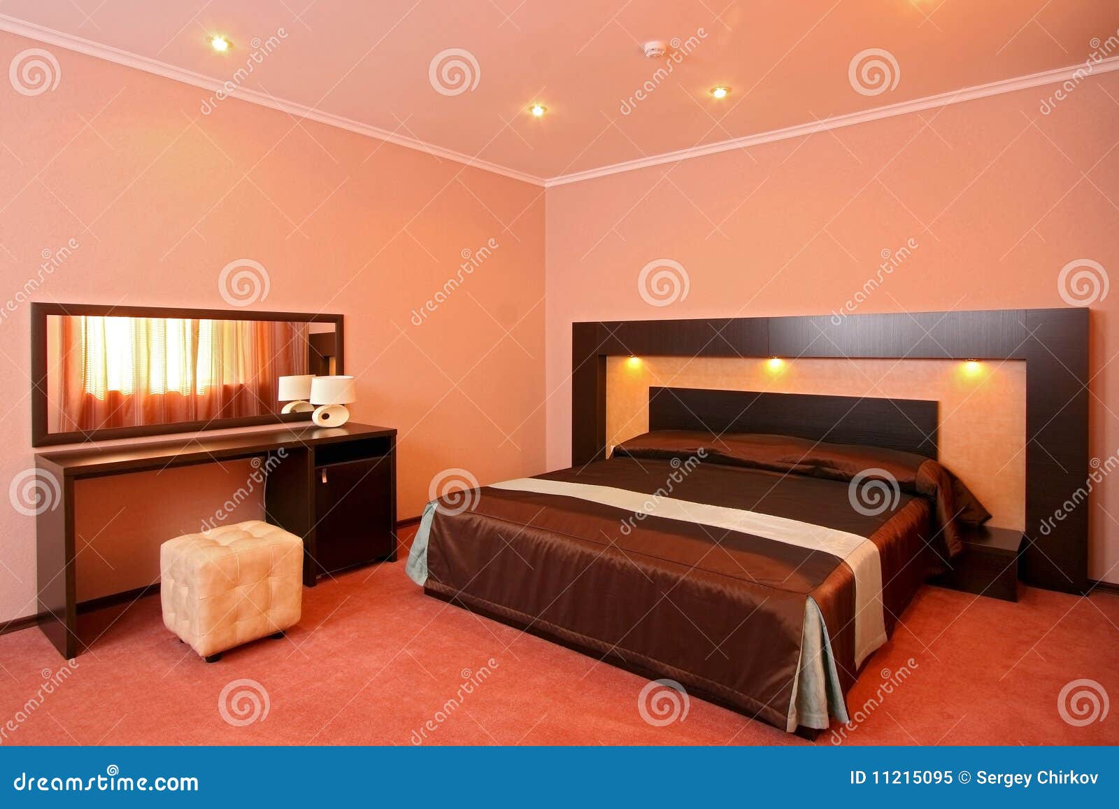 Bedroom stock image. Image of decorating, fashion, decor - 11215095