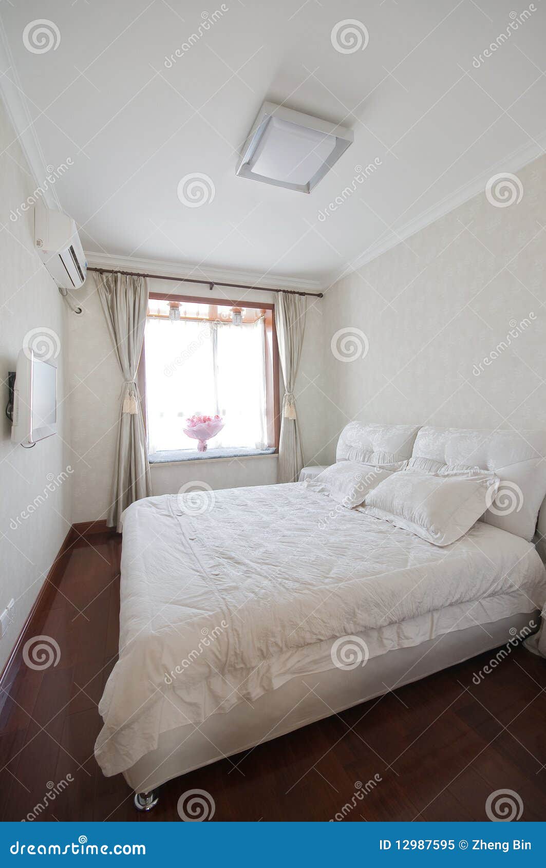 Bedroom stock image. Image of home, couch, indoor, design - 12987595
