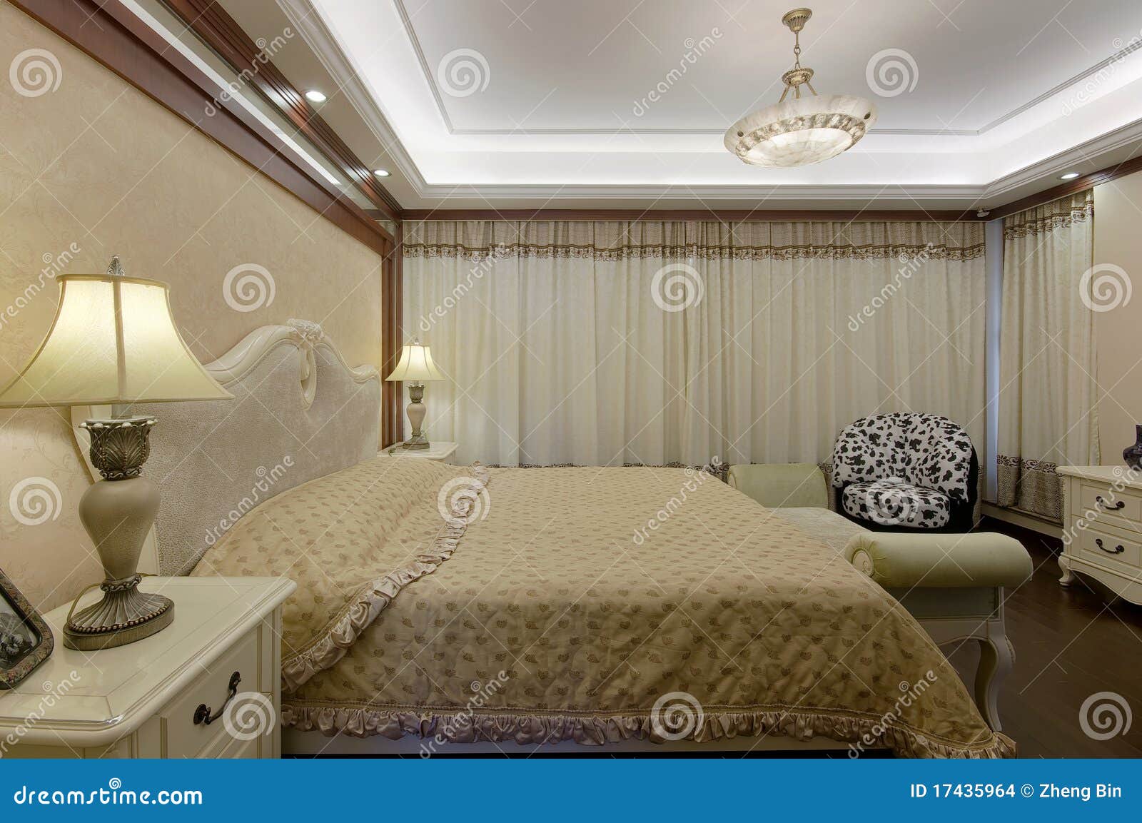 Bedroom stock photo. Image of decor, detail, home, furnishing - 17435964