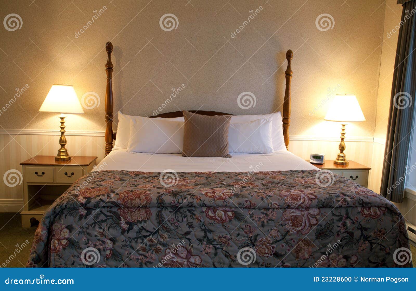 Bedroom stock photo. Image of home, bedside, house, room - 23228600