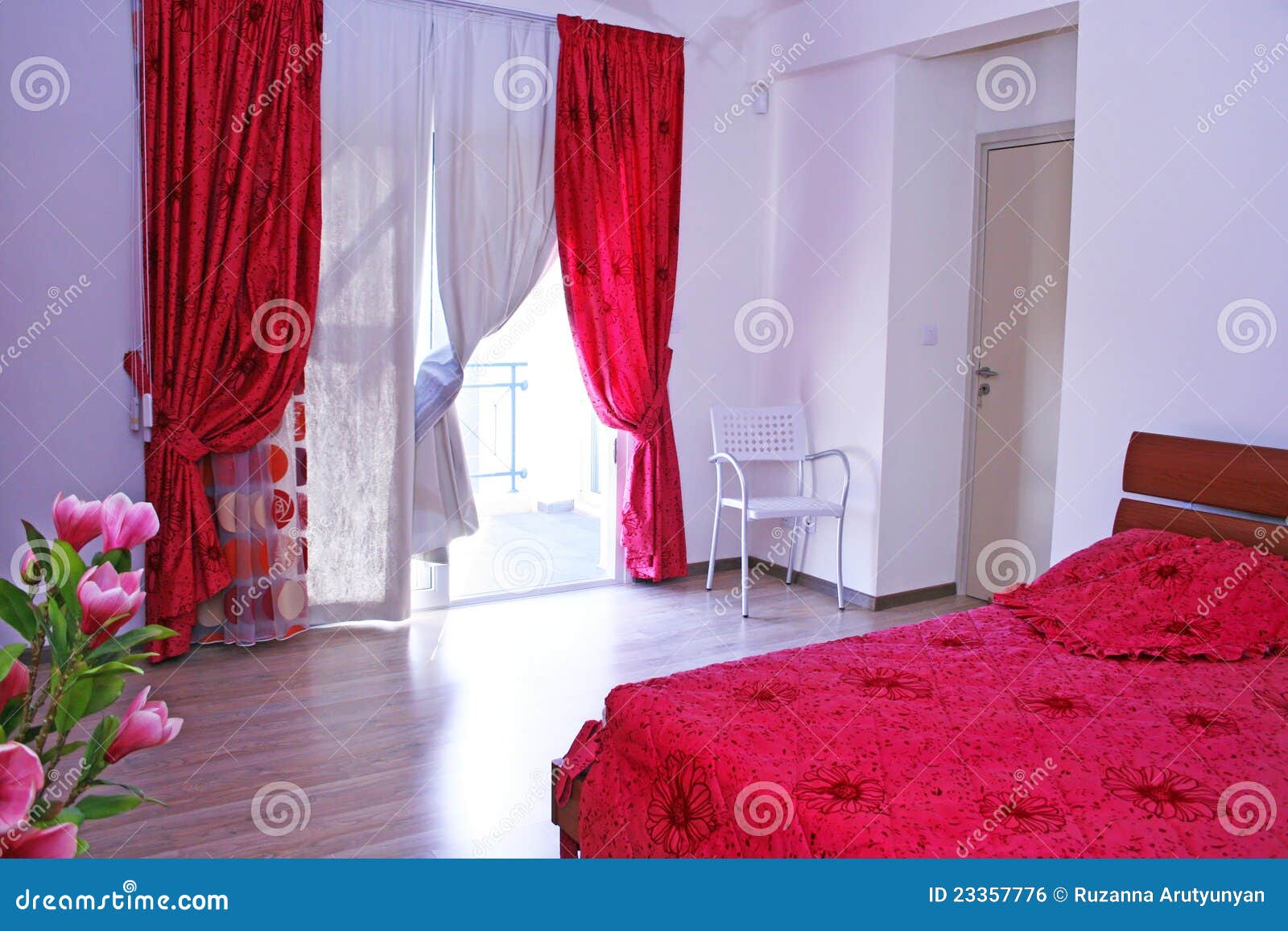 Bedroom stock photo. Image of decor, fashionable, beauty - 23357776