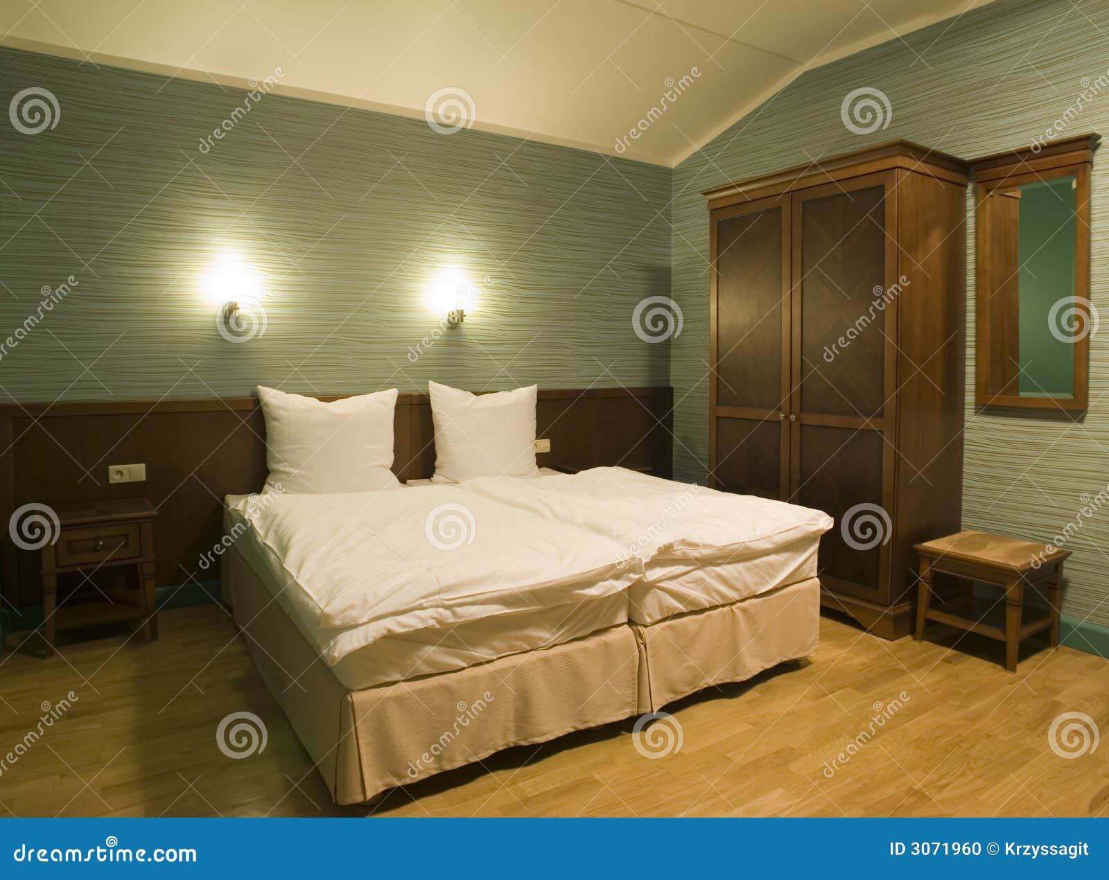 Bedroom stock photo. Image of residence, furnish, modern - 3071960