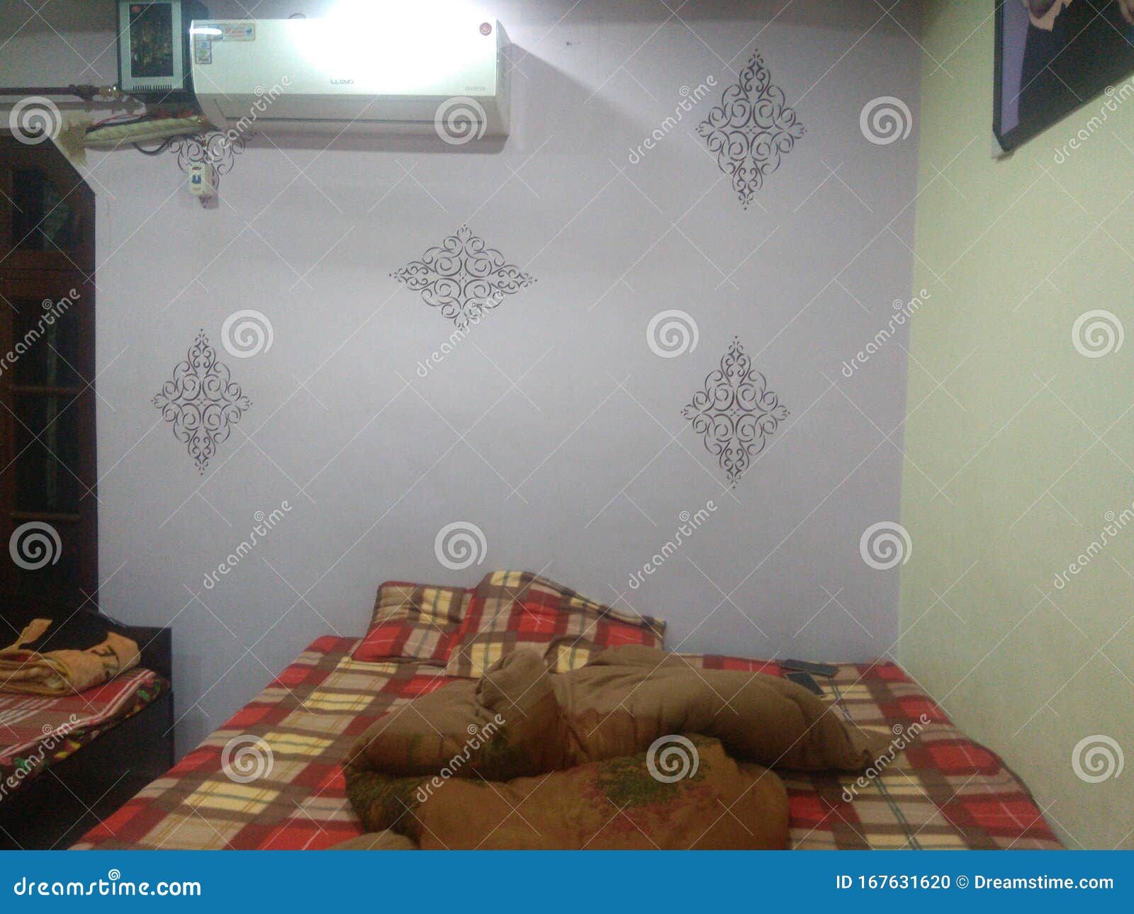 Bedroom in Indian village editorial image. Image of indian - 167631620