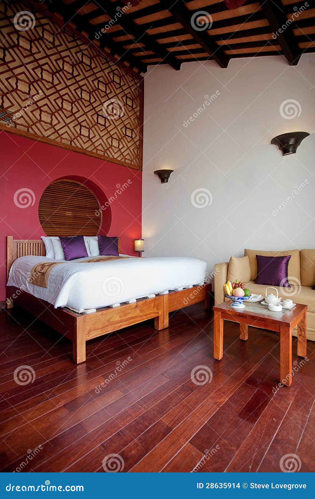 Bedroom Interior stock photo. Image of floorboards, bedroom - 28635914