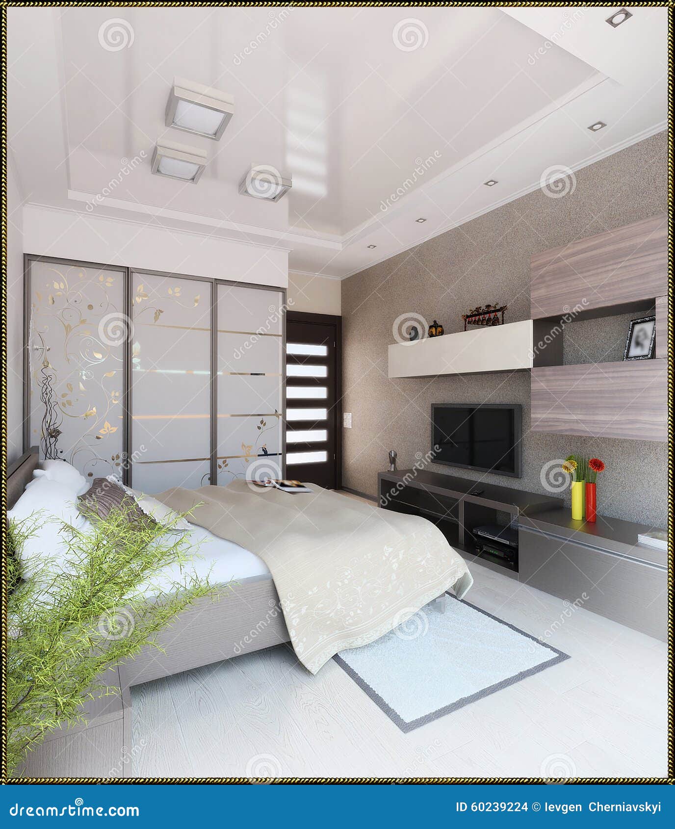 Bedroom Visualization Stock Illustrations – 2,910 Bedroom Visualization ...