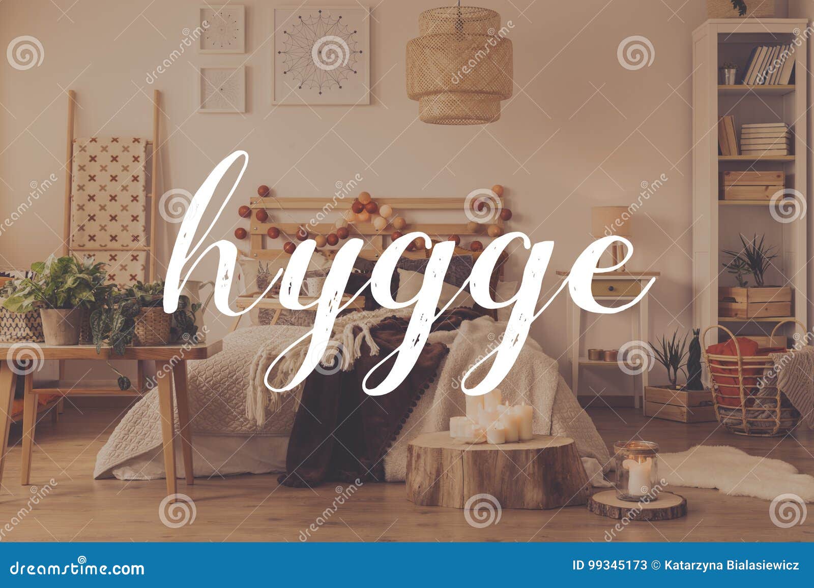 Bedroom photo with text stock image. Image of autumn - 99345173