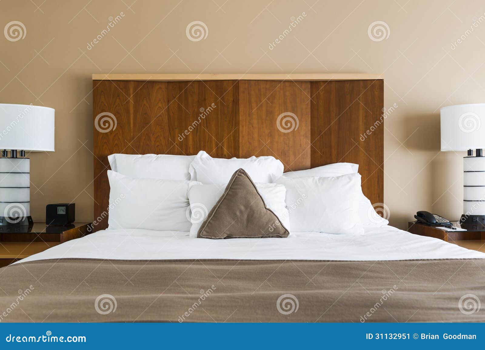 Bedroom stock image. Image of color, locations, hotel - 31132951