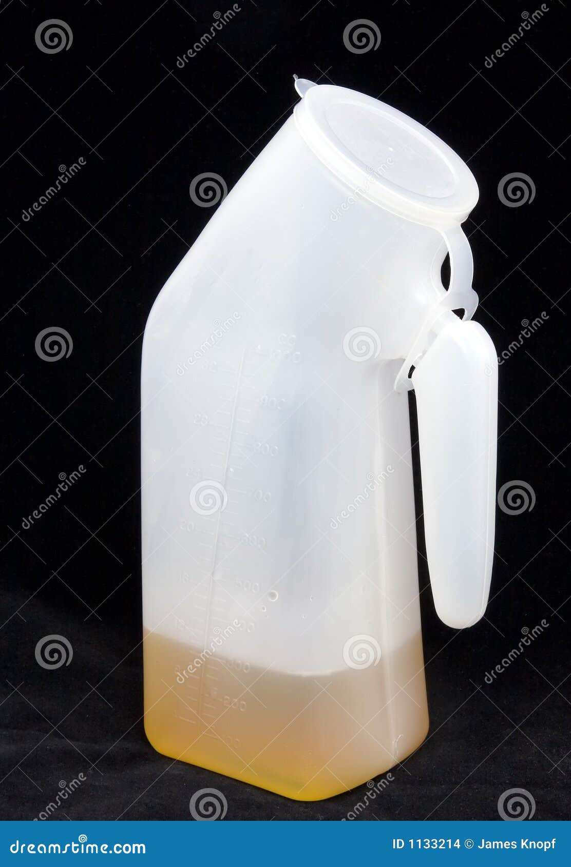 Bedside Urinal As Used in Hospitals Stock Photo - Image of bathroom ...