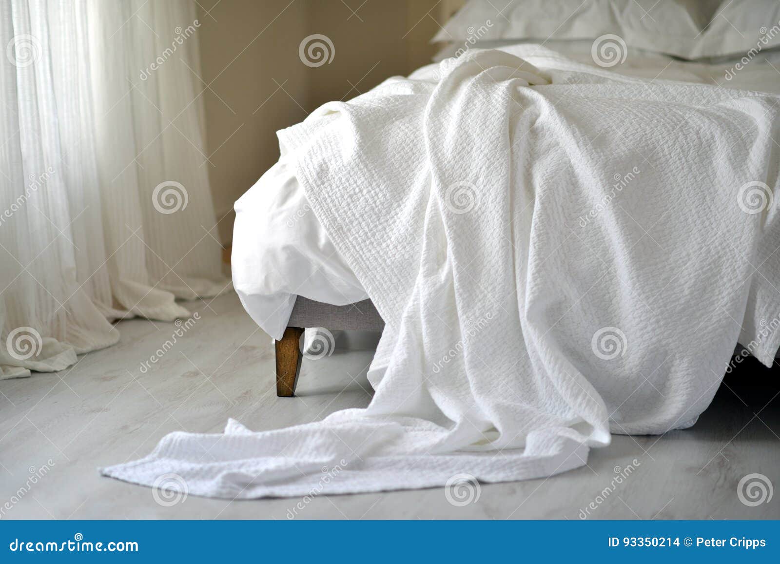 Bedspread stock photo. Image of warm, bedspread, neutral - 93350214