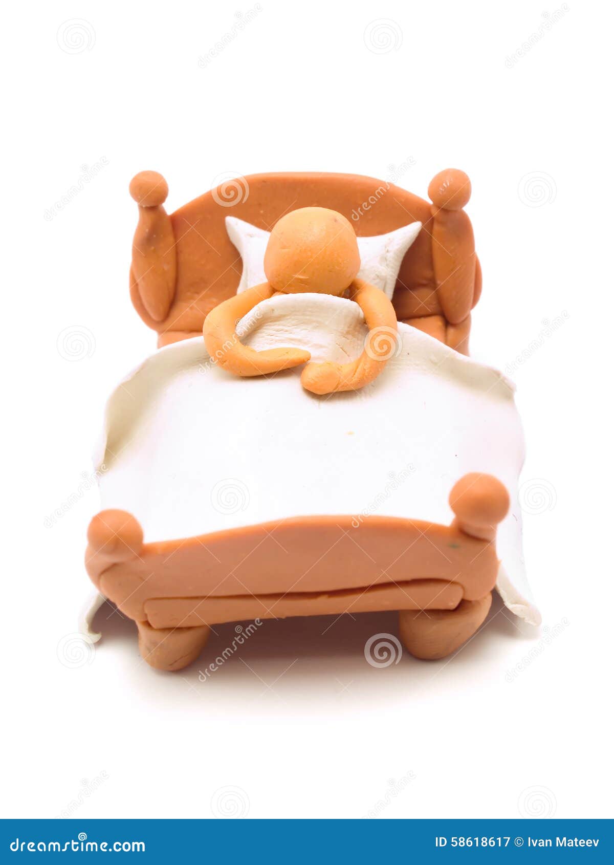 Bedtime! stock image. Image of figurine, concepts, isolated - 58618617
