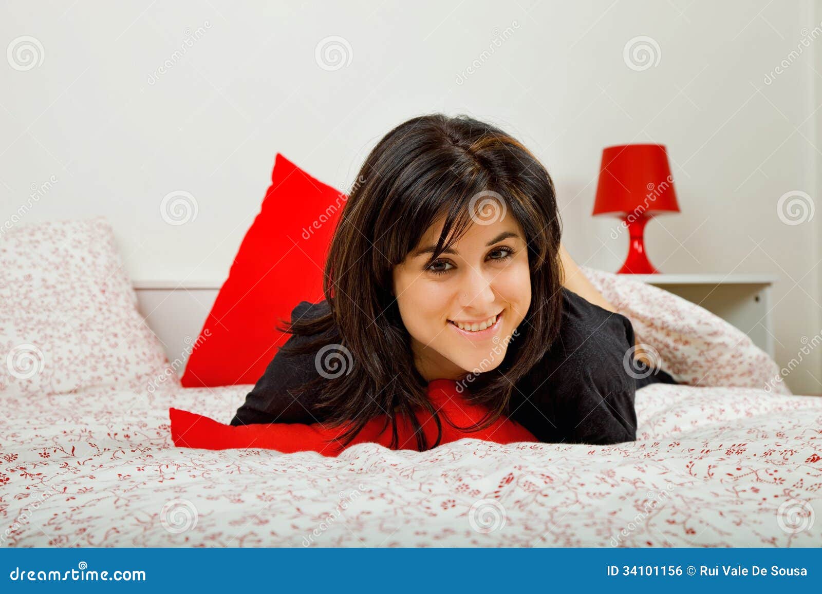 Bedtime stock photo. Image of fresh, positive, bedtime - 34101156