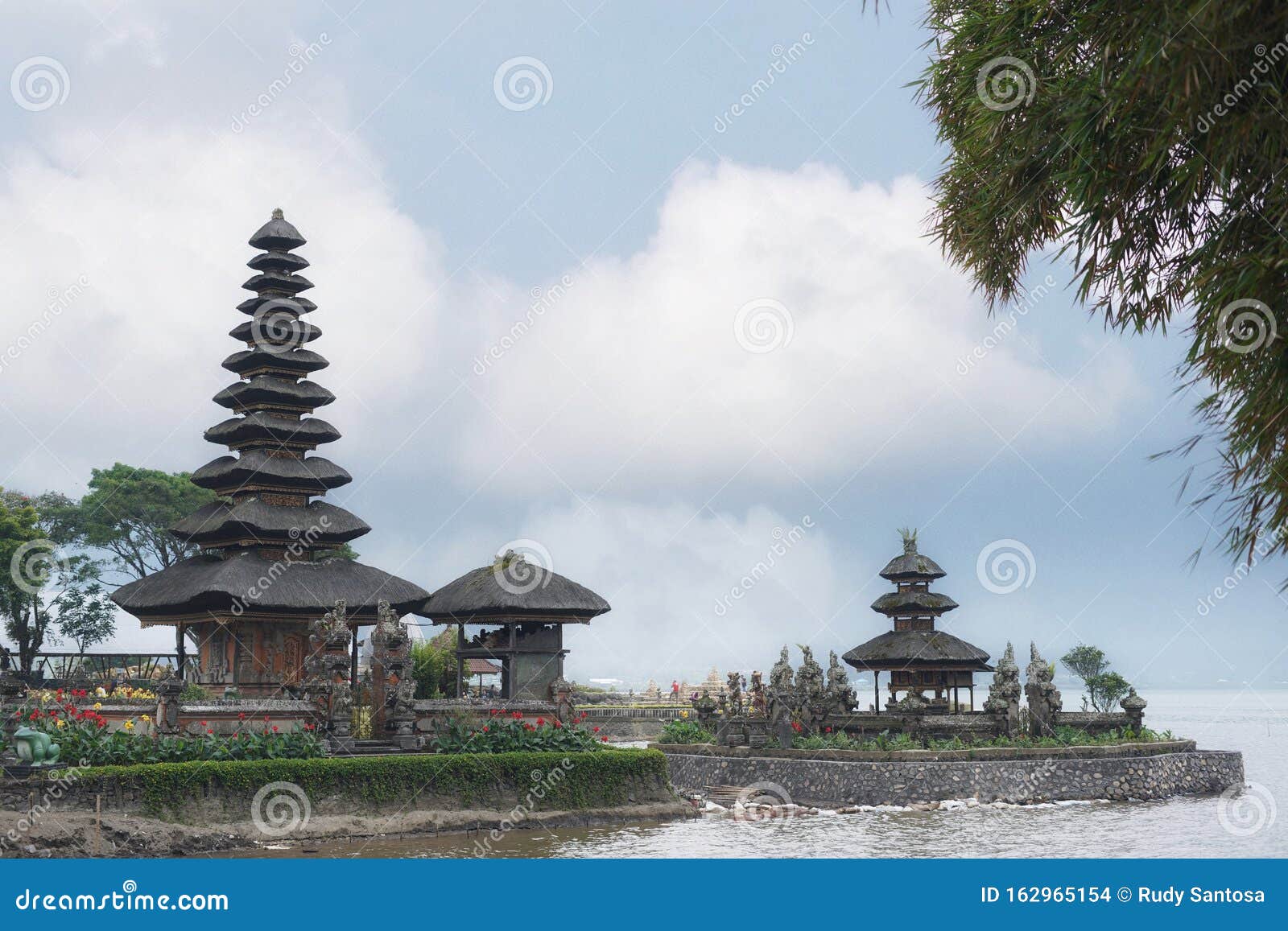 Bedugul Temple stock photo. Image of bali, religion - 162965154