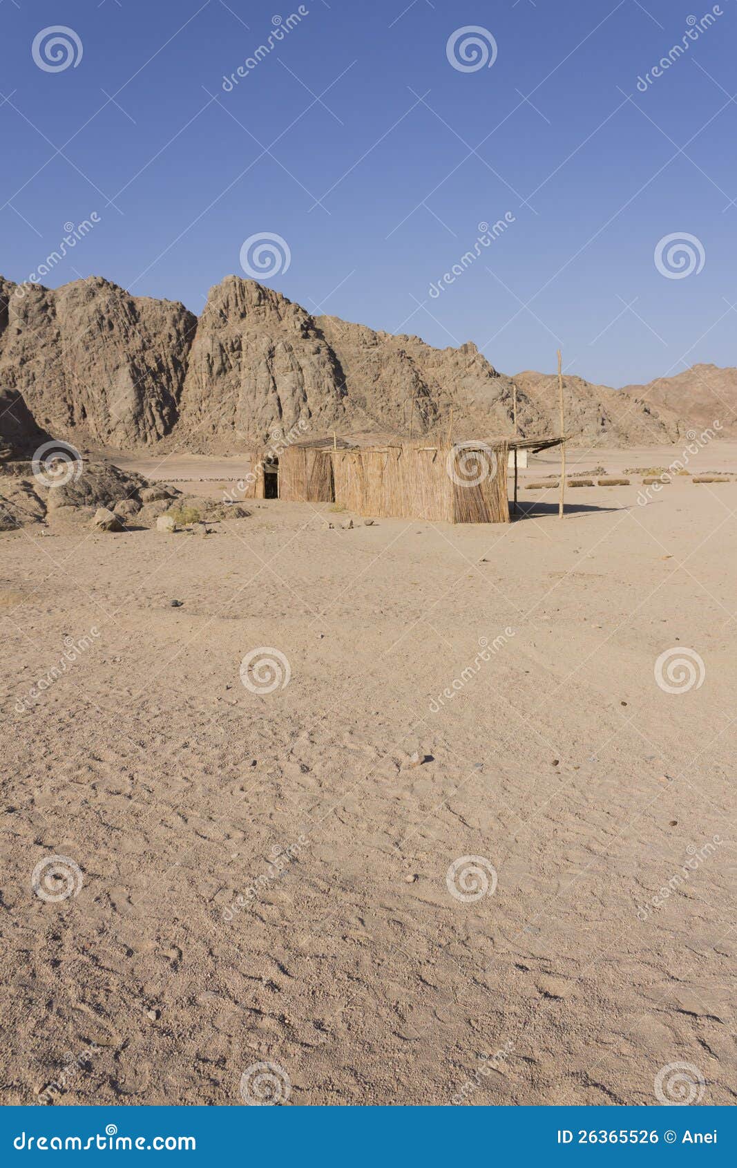 Beduine Village Buildings in Hurghada Stock Photo - Image of height ...