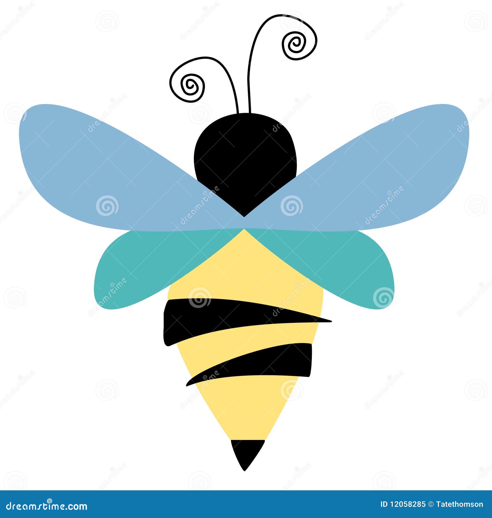 Bee Illustration Simple Stock Illustrations – 11,666 Bee Illustration ...