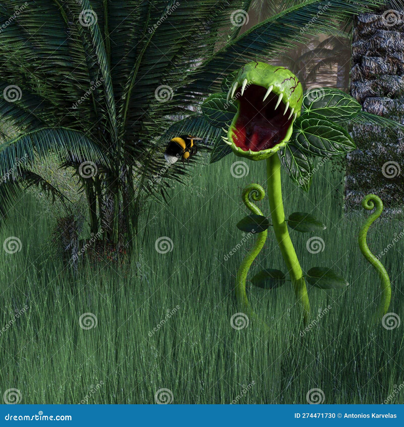 Insectivorous Plants Stock Photo | CartoonDealer.com #48760332