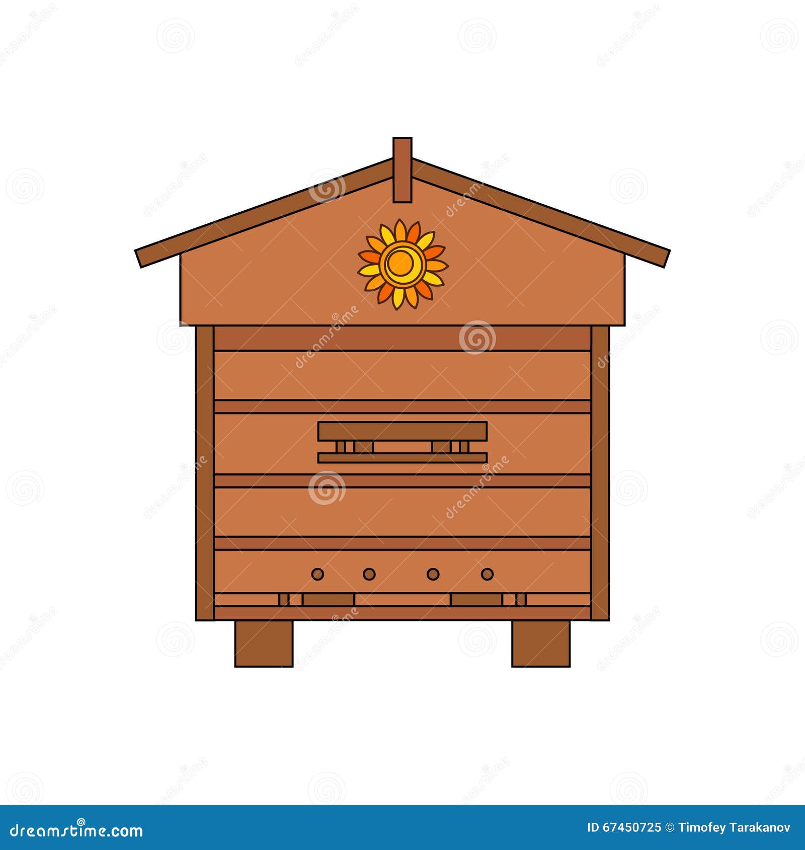 Bee beehive outline stock vector. Illustration of concept - 67450725 Bee beehive outline stock vector. Illustration of concept - 67450725