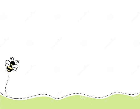 Bee corner / border stock vector. Illustration of clipart - 14569732