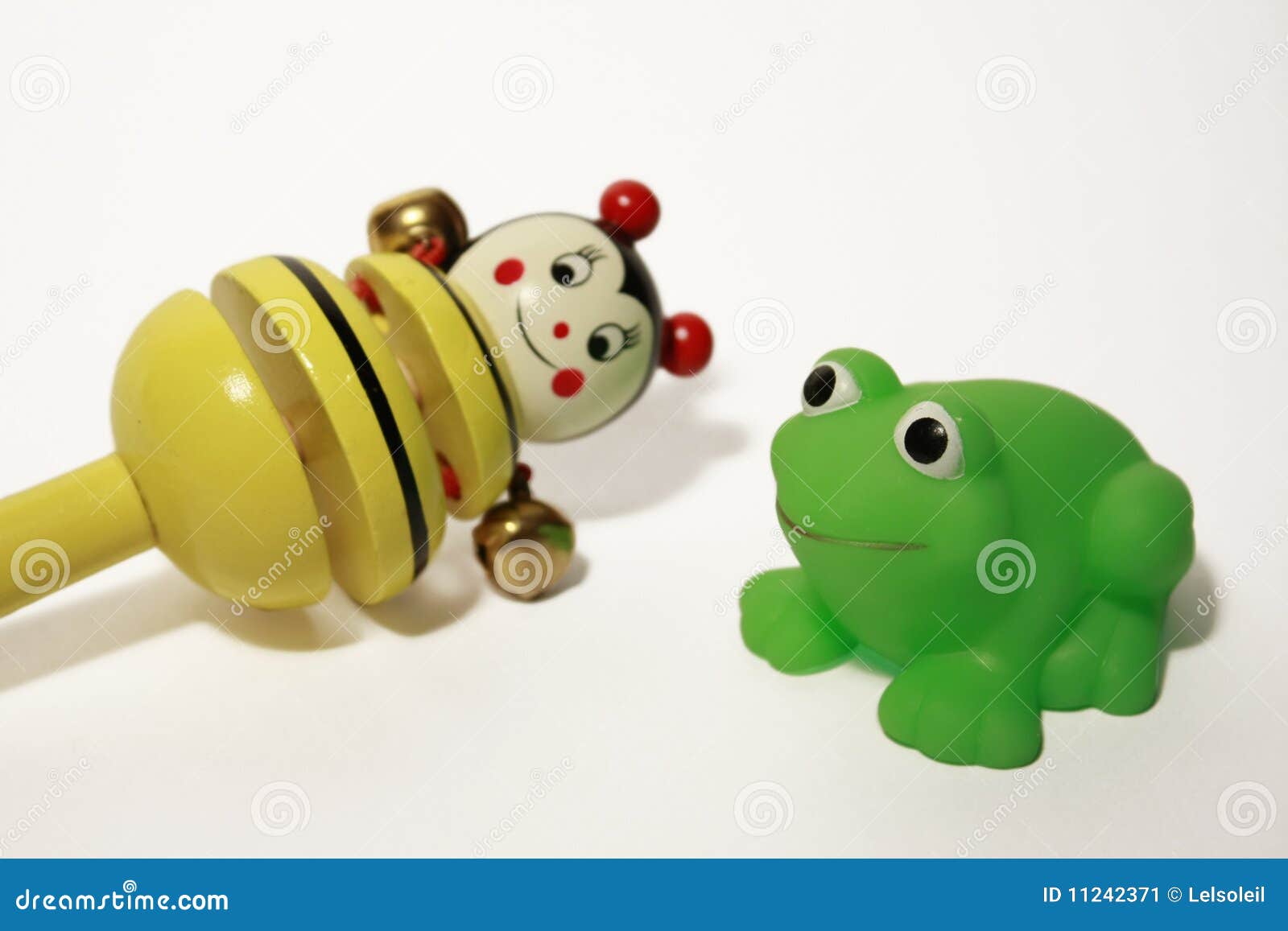 Bee and frog stock image. Image of bath, game, coloured - 11242371