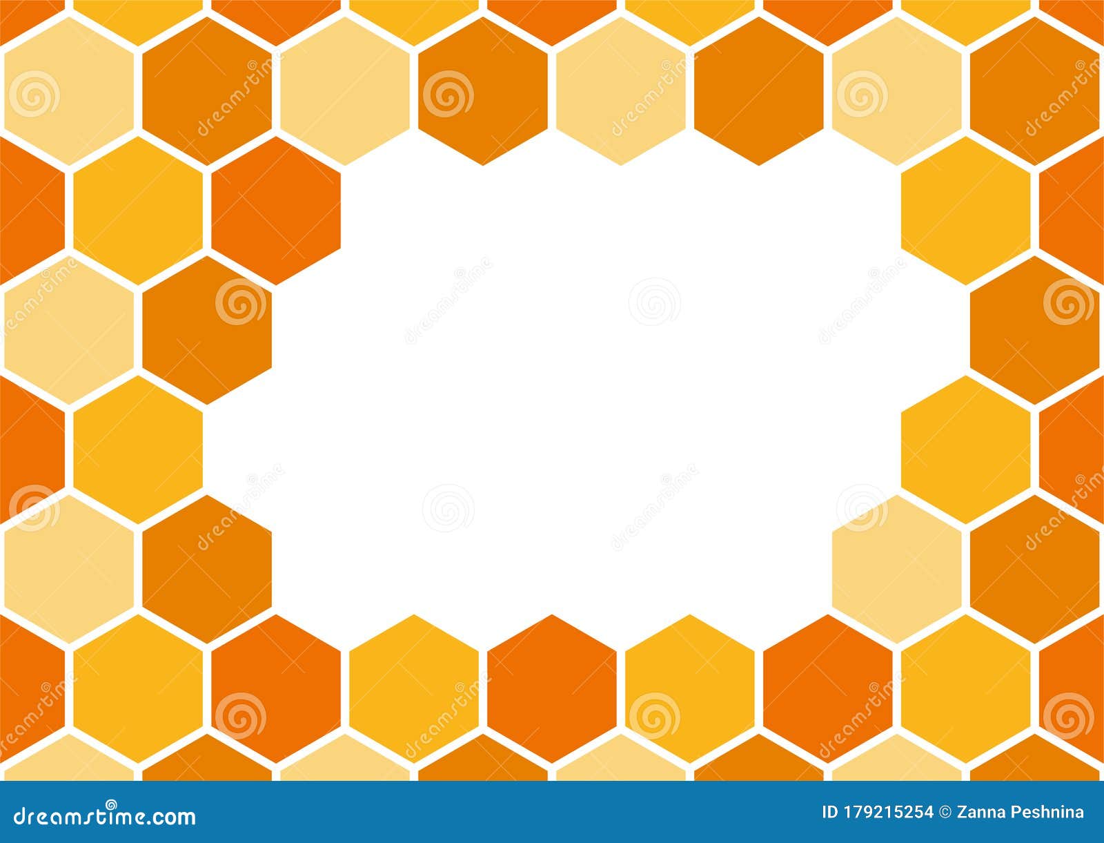 HONEYCOMB BORDER Stock Photo | CartoonDealer.com #85400808