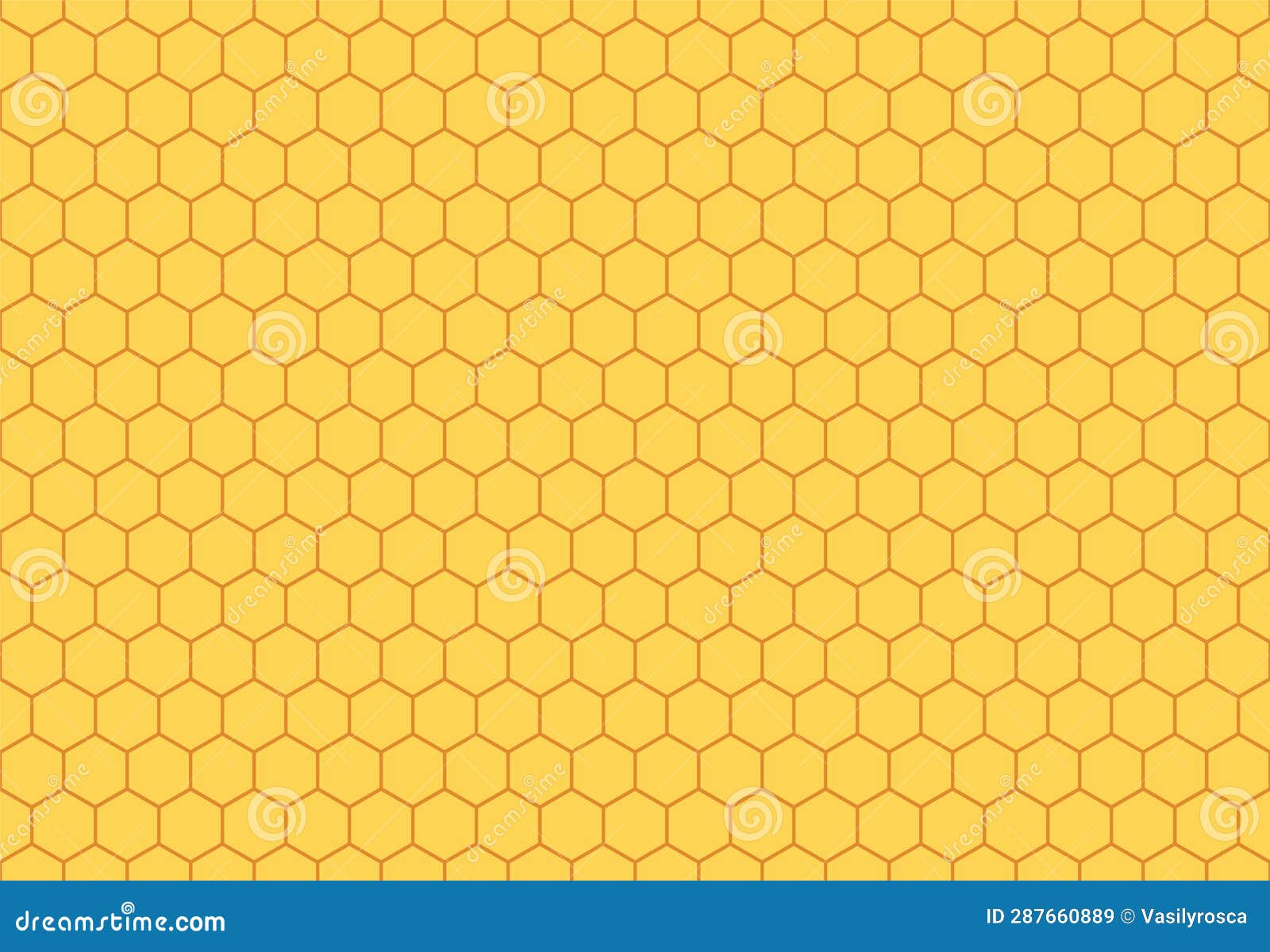 Bee Honeycomb Vector Background Honey Illustration. Beehive Honeycomb ...