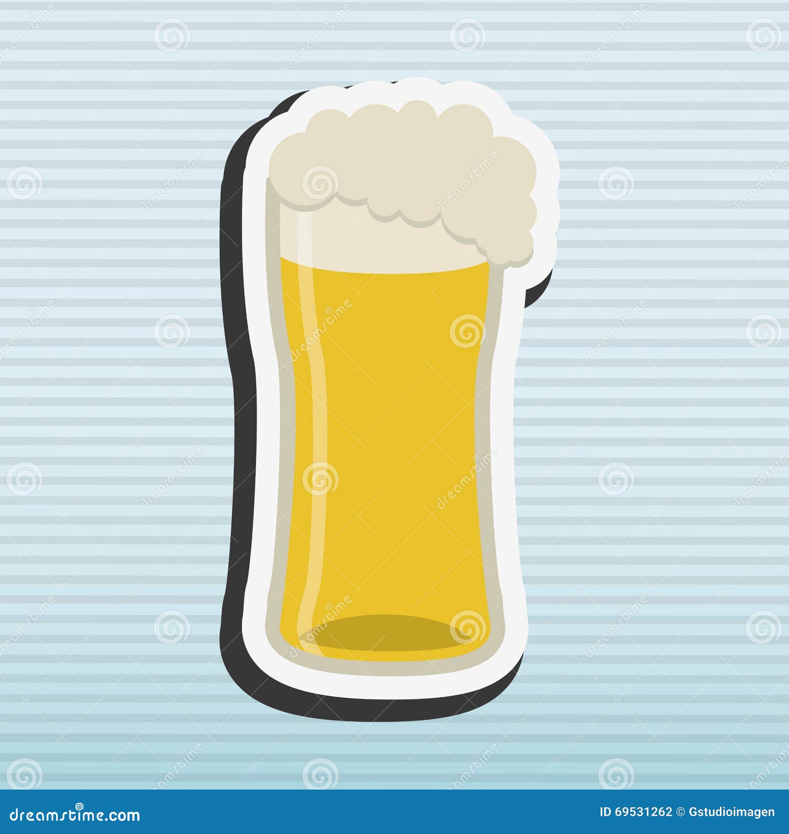 Bee icon design stock illustration. Illustration of brewery - 69531262