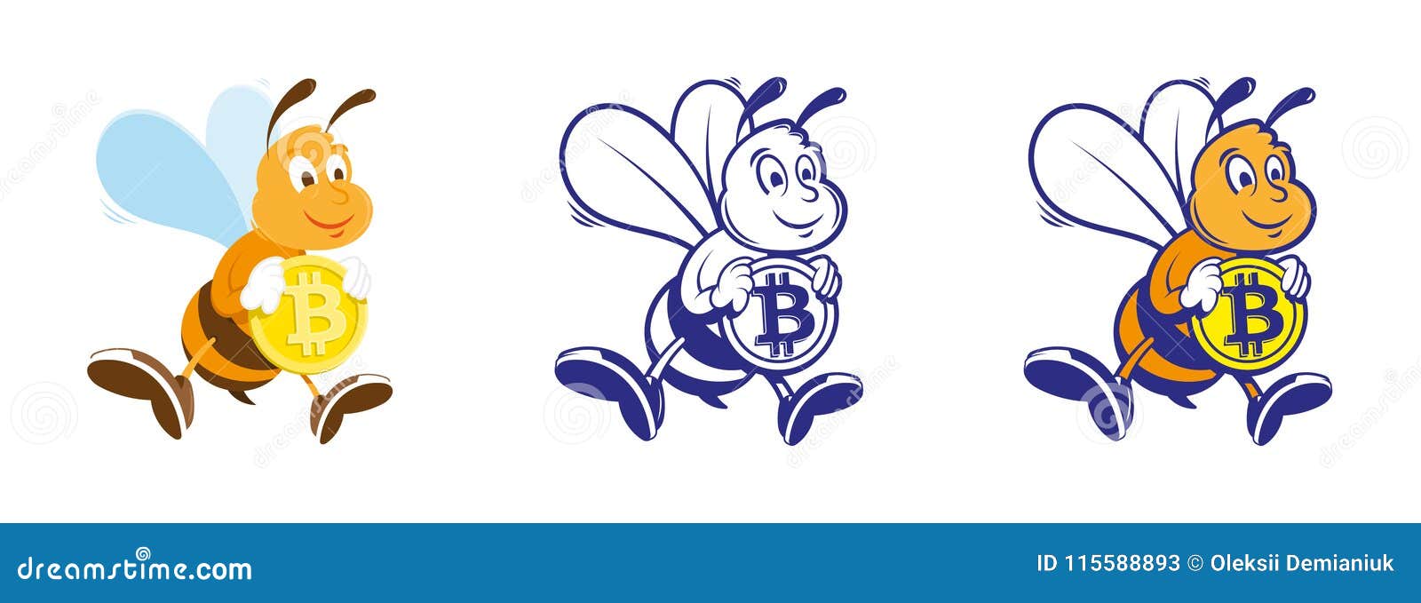 Bee keep bitcoin stock vector. Illustration of miners - 115588893 Bee keep bitcoin stock vector. Illustration of miners - 115588893