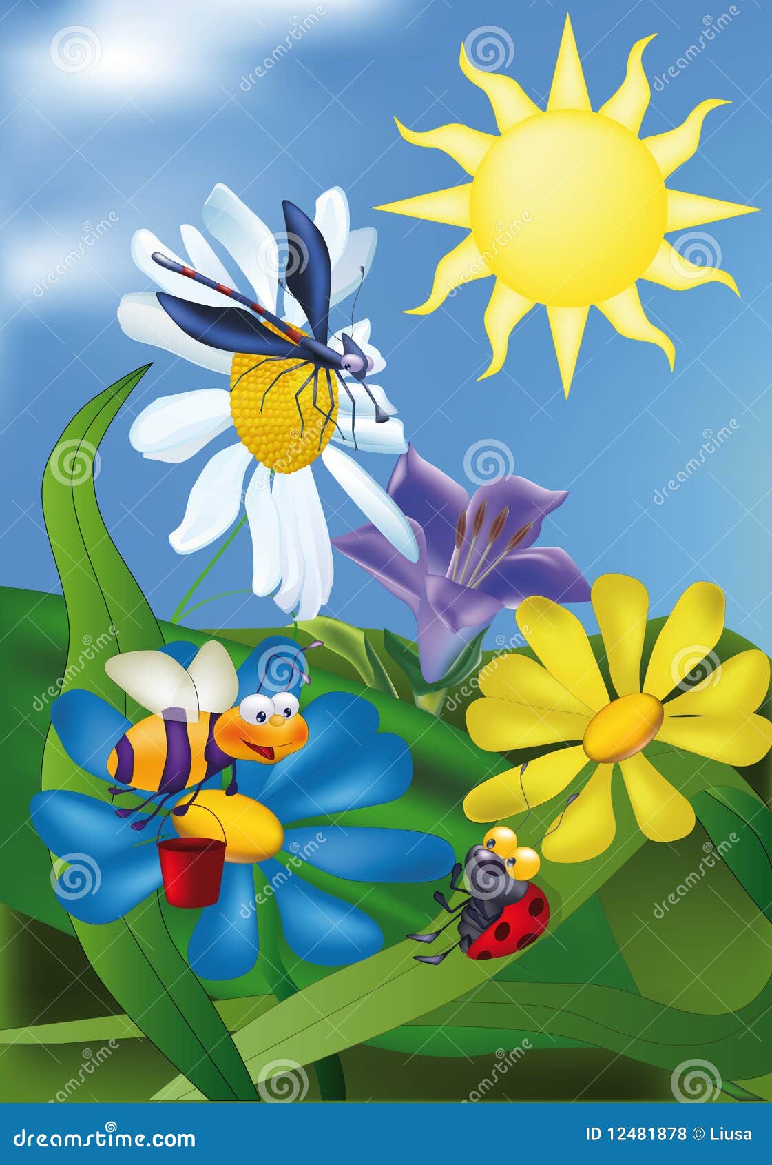 Ladybird Animation Stock Illustrations – 28 Ladybird Animation Stock ...