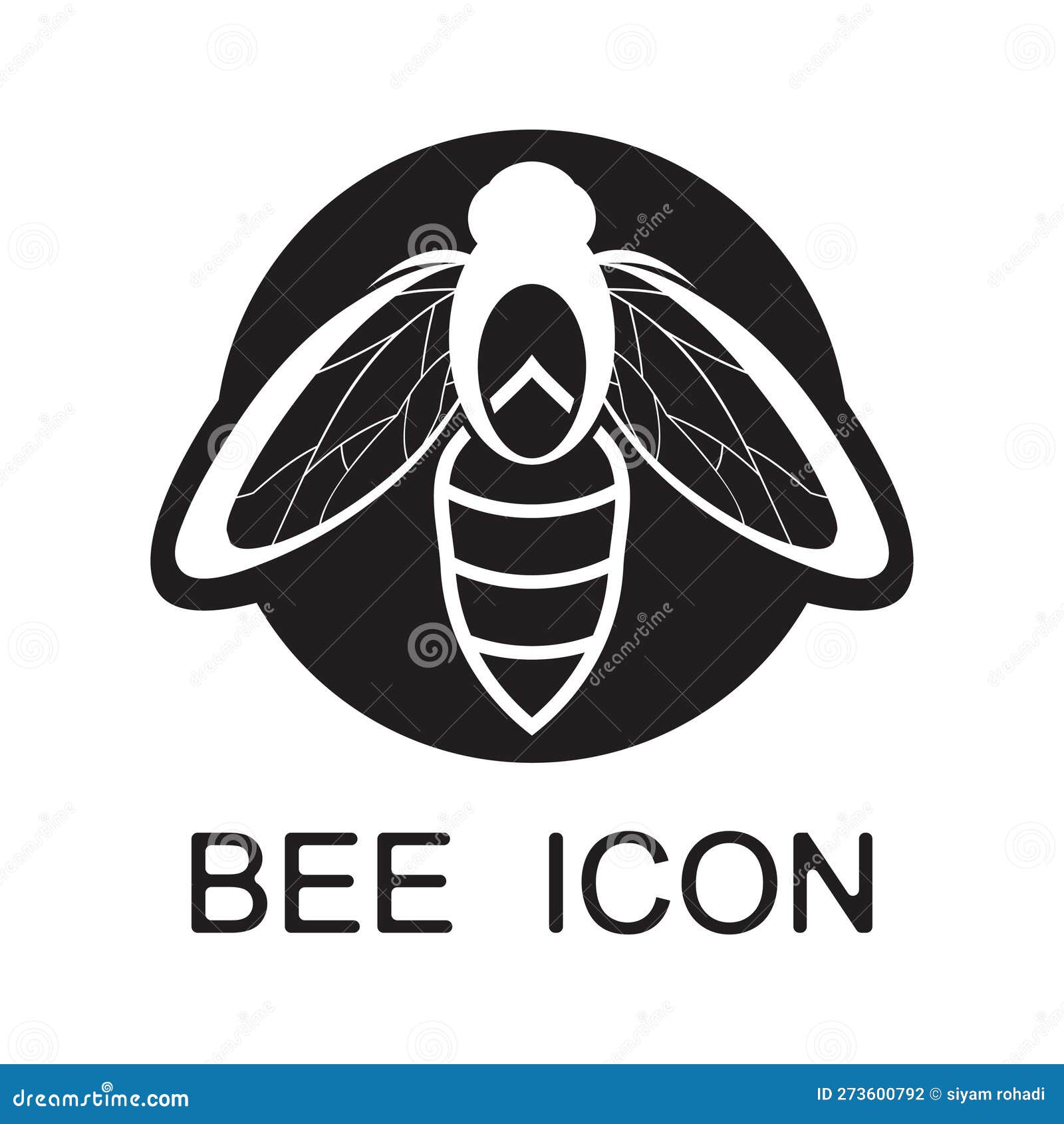 Bee Logo Illustrations Design Icon Stock Vector - Illustration of ...