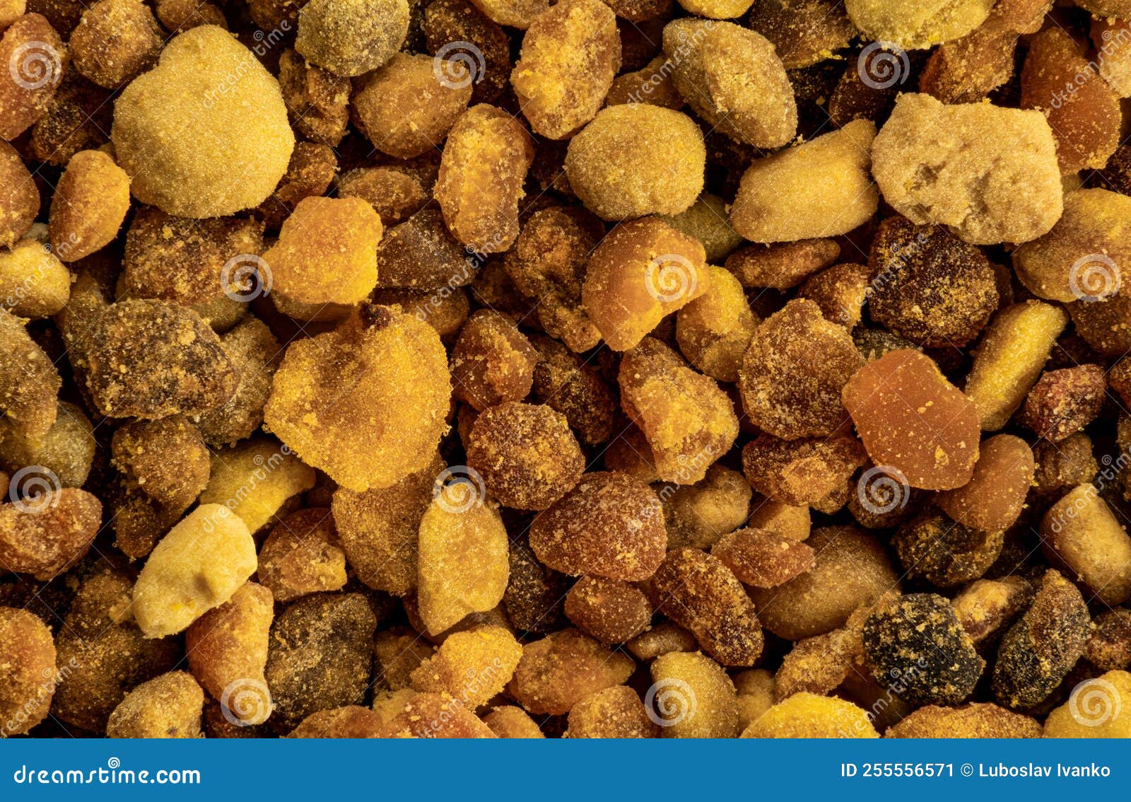 Bee Pollen Blobs or Granules, Individual Spheres Visible. 1 Stock Image ...