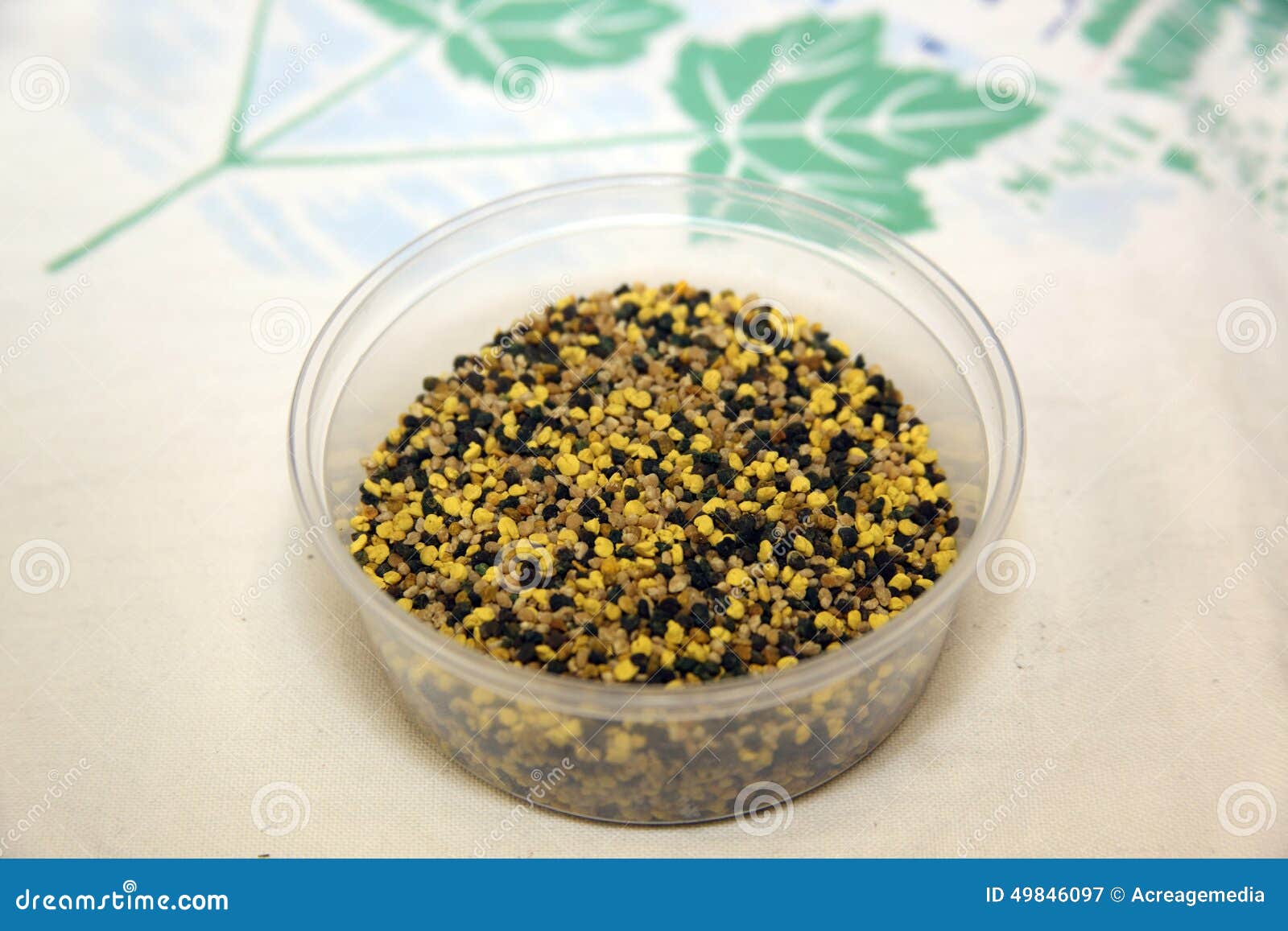 Bee Pollen in a Bowl stock image. Image of pollinate - 49846097