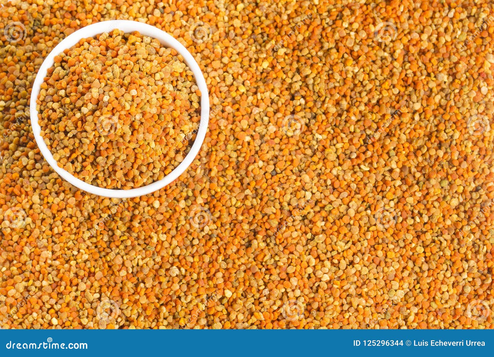 Honey Bee Pollen - Top View Stock Photo - Image of grain, healthy ...