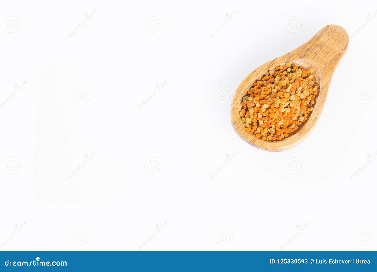 Honey Bee Pollen - Top View Stock Image - Image of background, yellow ...