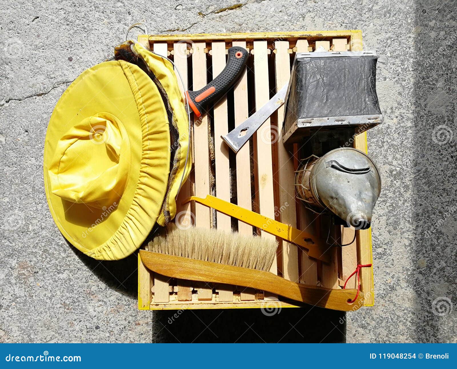 Bee tools stock photo. Image of castes, apiculture, harvest - 119048254