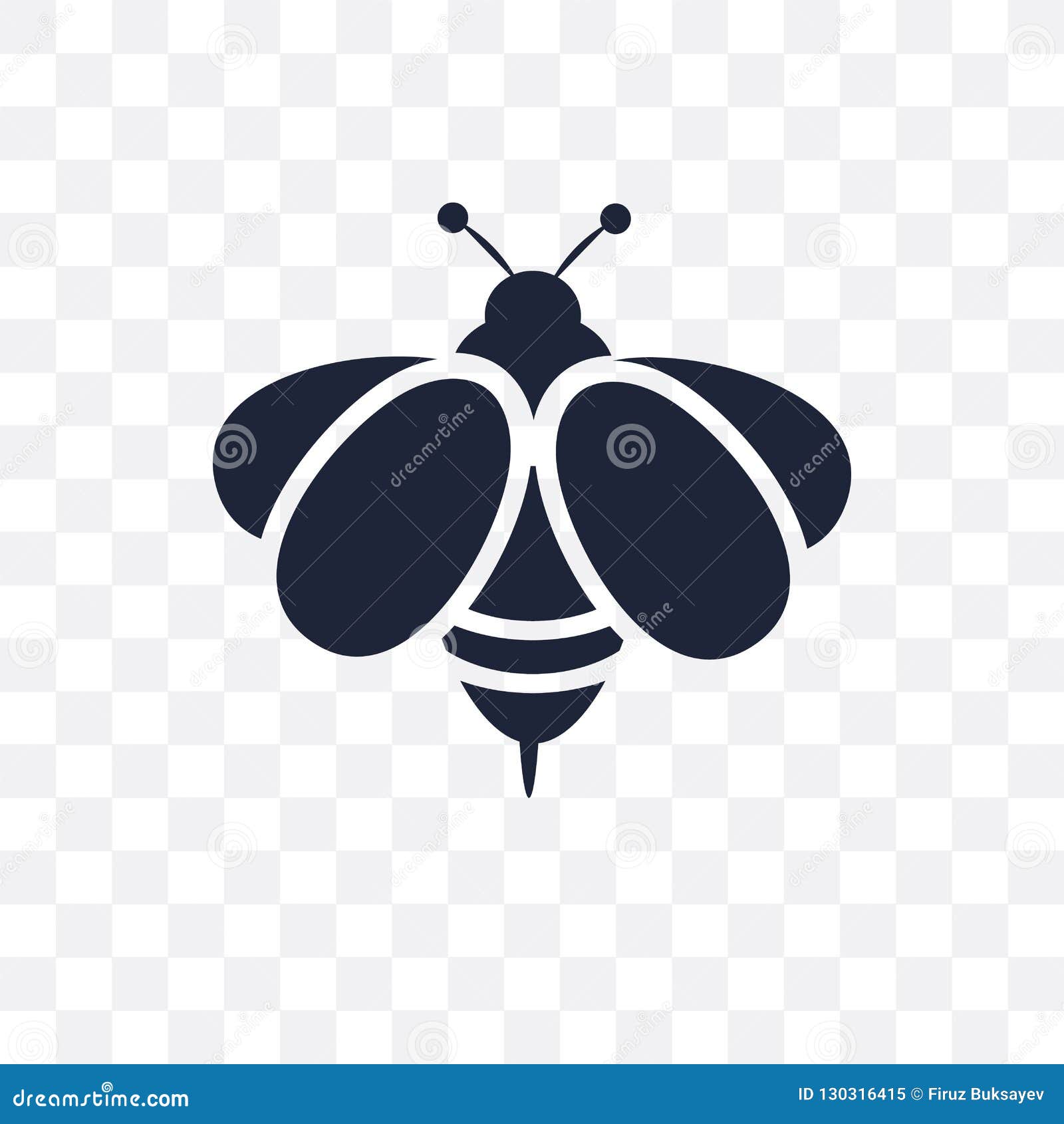 Bee Transparent Icon. Bee Symbol Design from Animals Collection Stock ...