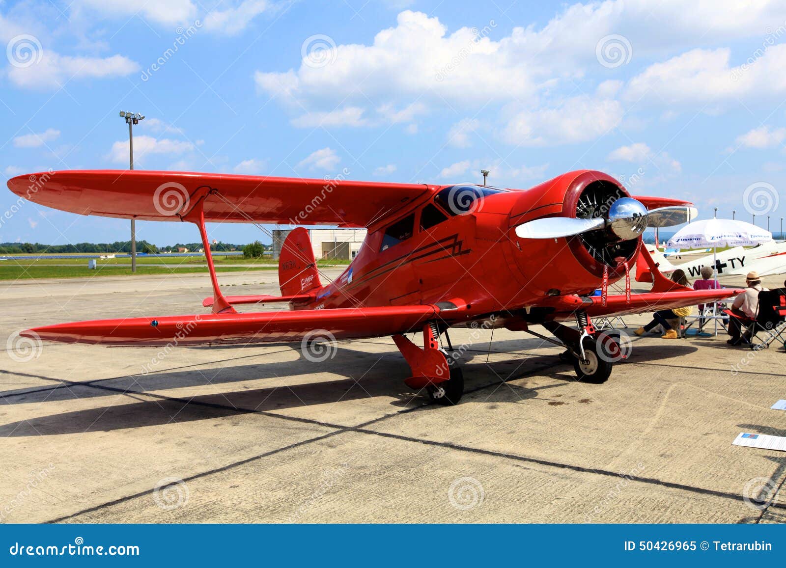 Beech D 17 S Staggerwing editorial image. Image of private - 50426965