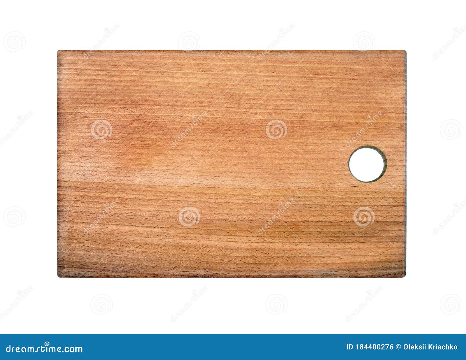 Beech Kitchen Cutting Board Isolated Stock Photo - Image of beech ...