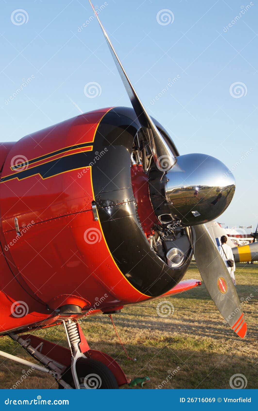 Beechcraft D17-5 Staggerwing Plane Editorial Stock Image - Image of ...