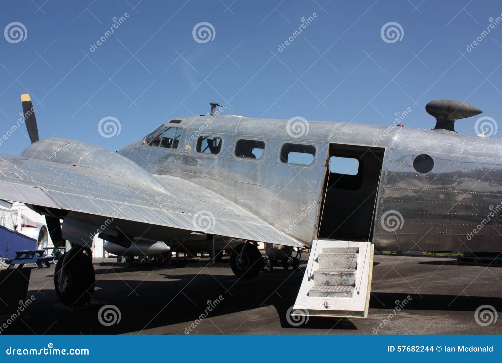 Beechcraft Expeditor stock photo. Image of military, beechcraft - 57682244