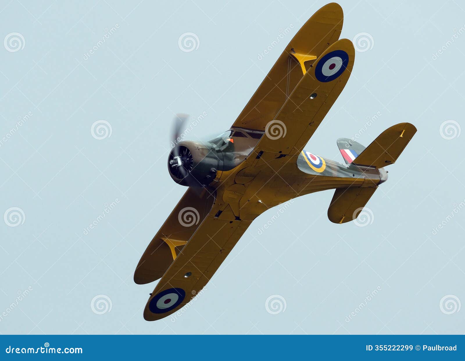 The Beechcraft Model 17 Staggerwing Stock Image - Image of staggerwing ...