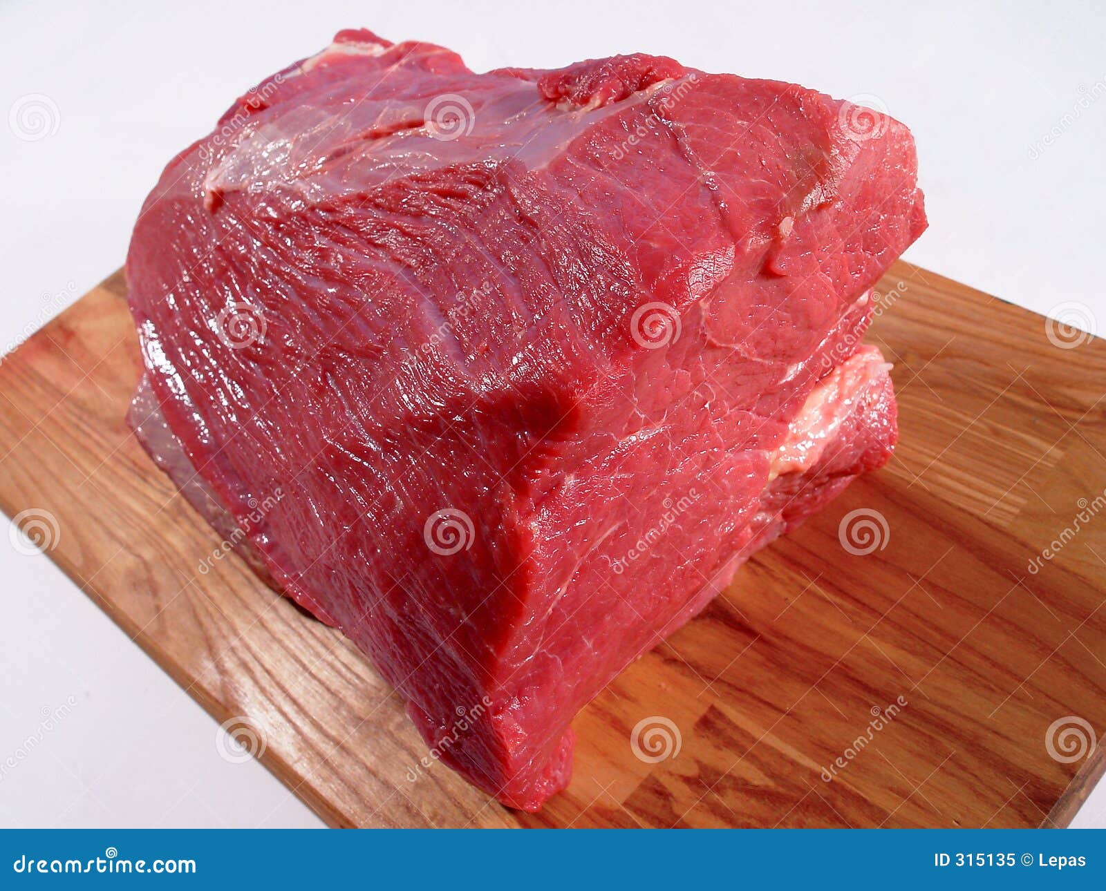 Beef stock image. Image of meat, meal, piece, white, board - 315135