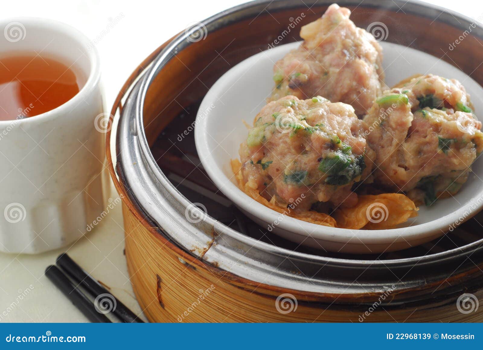 Beef ball dim sum stock image. Image of beef, chopstick - 22968139