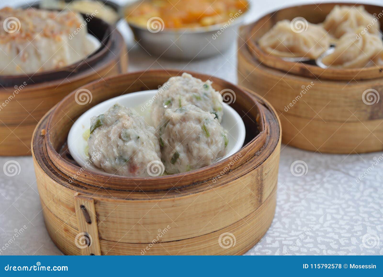 Beef ball dim sum stock photo. Image of food, chinese - 115792578