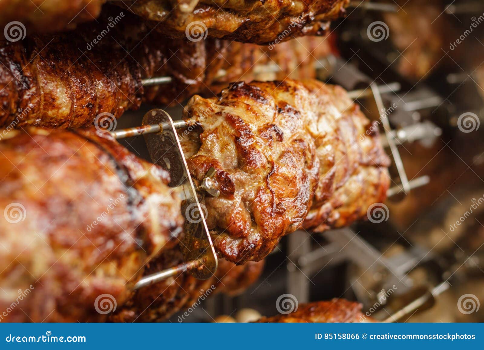Beef On Barbecue Spit Picture. Image: 85158066