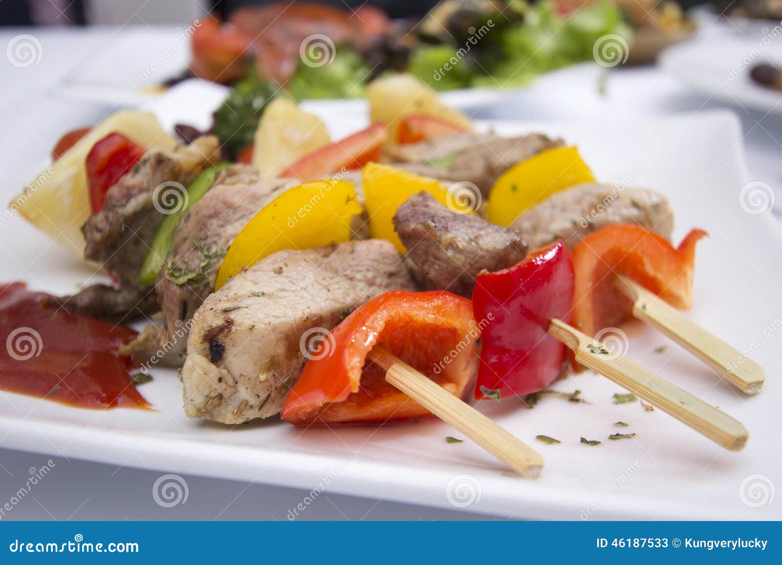 Beef barbeque stock image. Image of meat, fresh, barbeque - 46187533