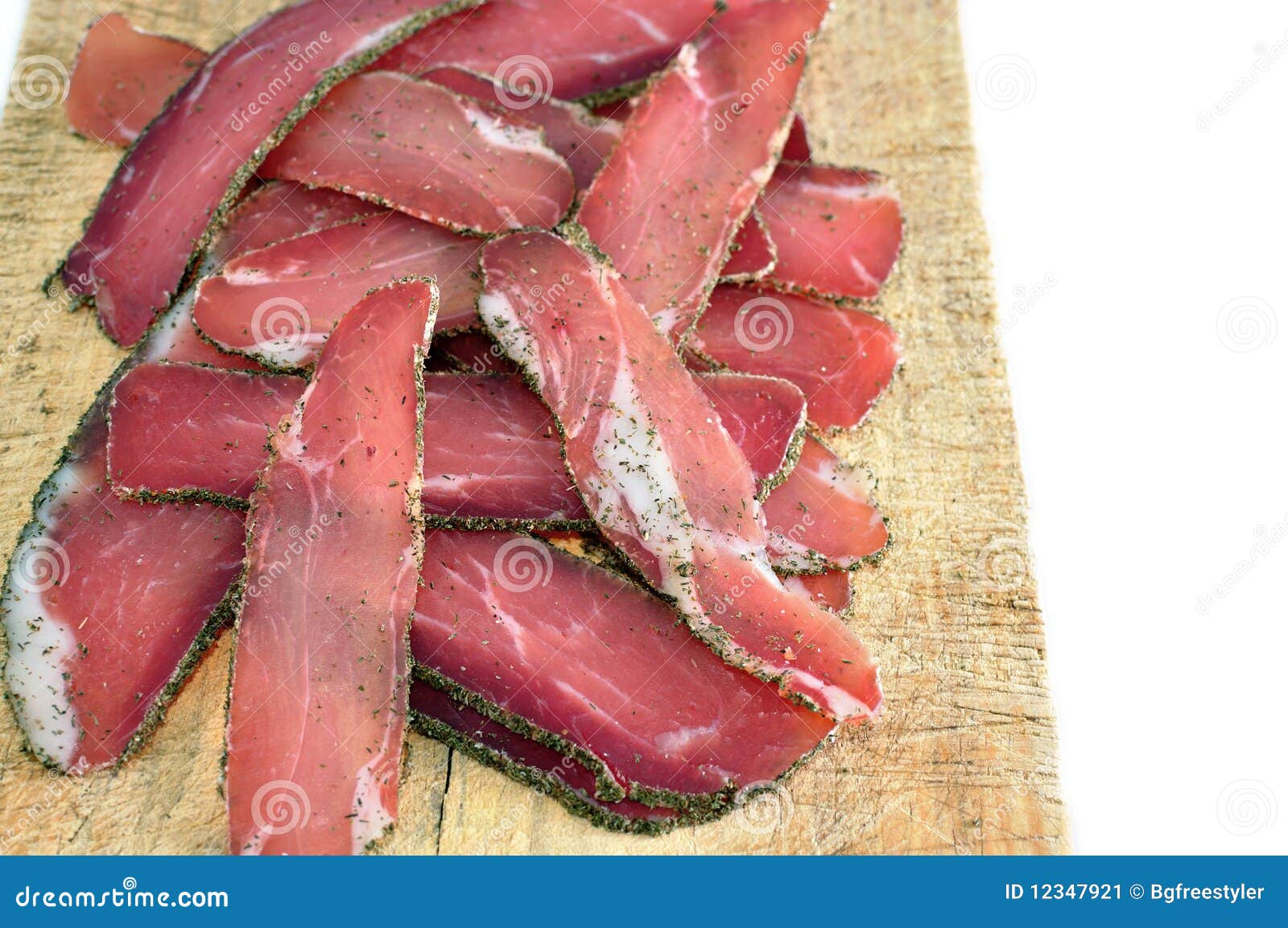 Beef biltong stock image. Image of macro, background - 12347921